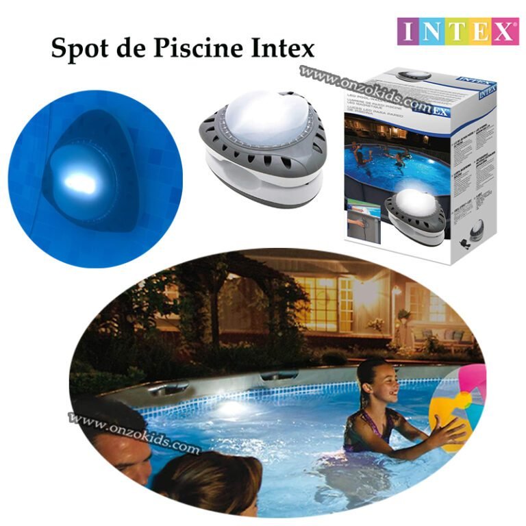 Lampe magnétique, Spot de Piscine LED - Intex
