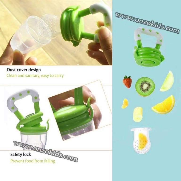 Sucette et tétine à fruits pour bébé disponible chez ONZO Kids