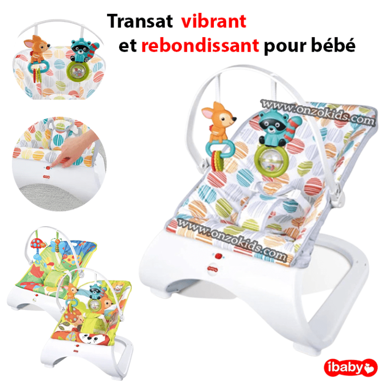 Transat vibrant et rebondissant pour bébé | ibaby - ONZO Kids