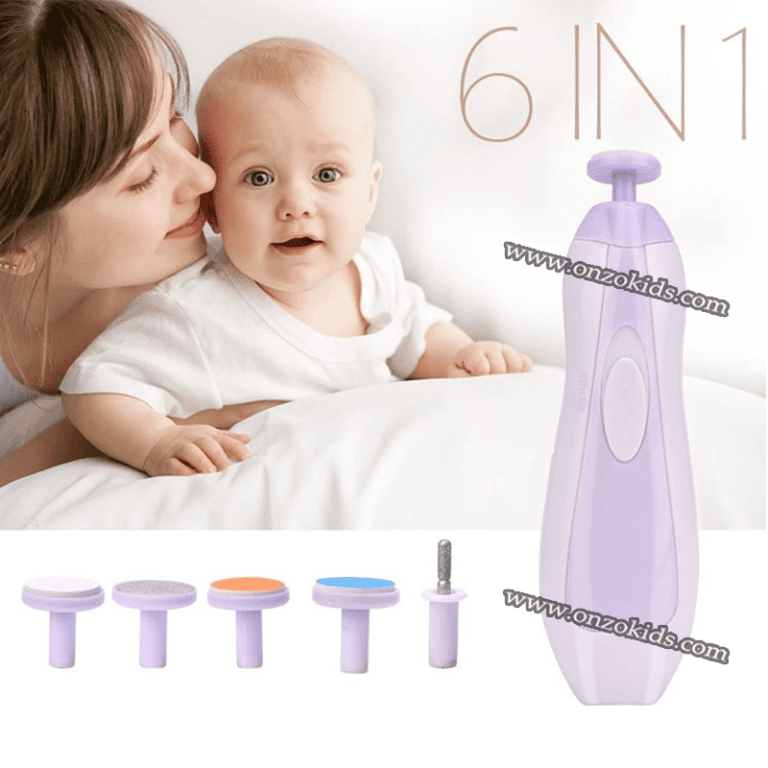 Lime à ongles électrique 6 en 1 pour bébé