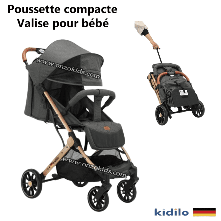 Poussette compacte valise pour bébé | kidilo