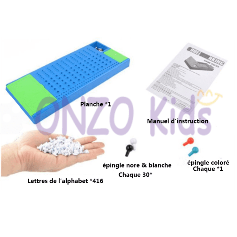 Jeu de Chockzone Code Break ( Lettres de l'alphabet ) pour enfant