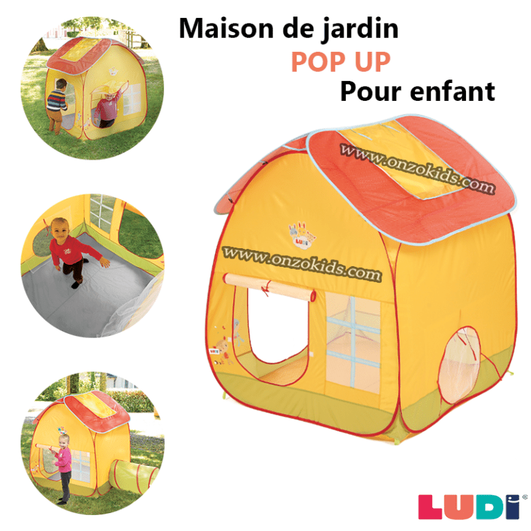 Tente Ludique Pour Jardin Maison De Jardin Pop-Up LUDI Cottage - Tente ...