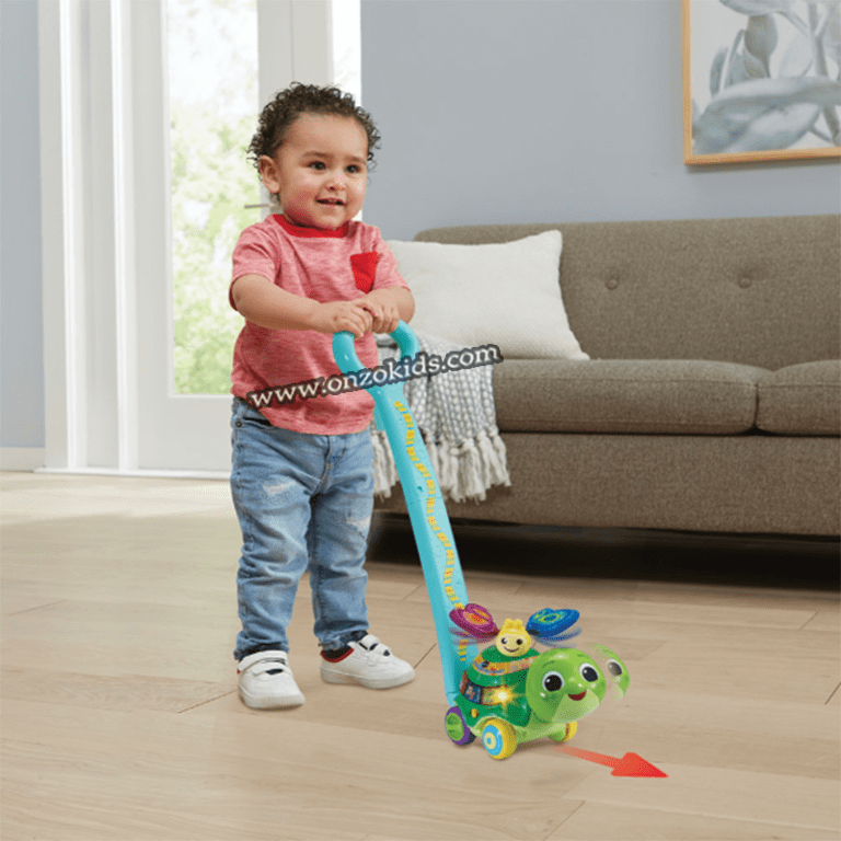 Pousse - Pousse tortue lumineuse et musicale pour bébé - Vtech