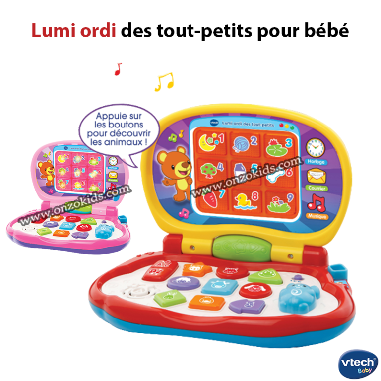 Lumi ordi des tout-petits pour bébé - VTech