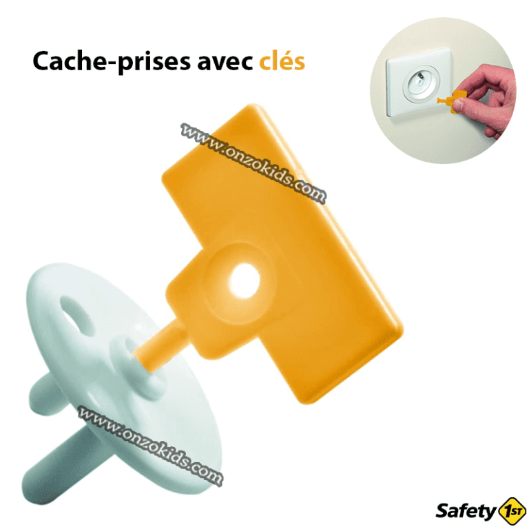 Cache-prises avec clés - Safety 1st