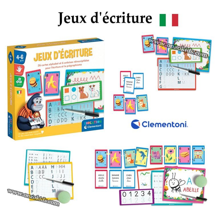 Jeux d'écriture – Montessori